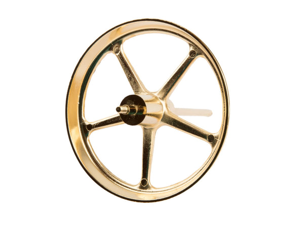 Wilesco Flywheel Brass for D305 – Milbury Model Company