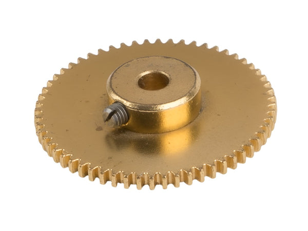Wilesco Cog Wheel Brass 60 Teeth for D305, D48 – Milbury Model Company