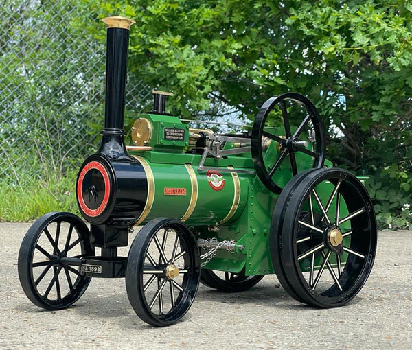 Maxitrak 1 1/2" scale Allchin Traction Engine - Green – Milbury Model ...