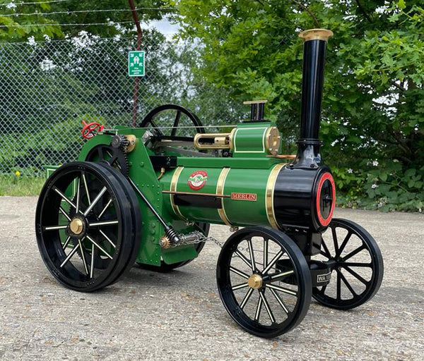 Maxitrak 1 1/2" scale Allchin Traction Engine - Green – Milbury Model ...
