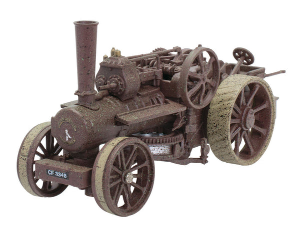 1:76 Oxford Diecast Fowler BB1 16NHP Ploughing Engine No.15145 Rusty 1 ...