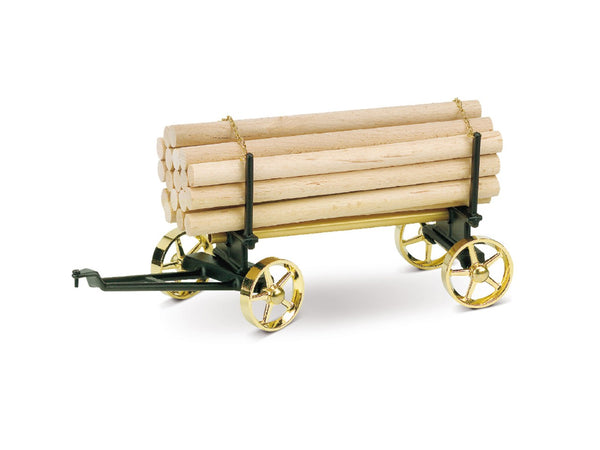 Wilesco A426 Lumber Wagon Black/Brass – Milbury Model Company