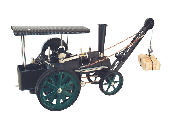 Wilesco D405/1 Steam Traction Engine with Crane – Milbury Model Company