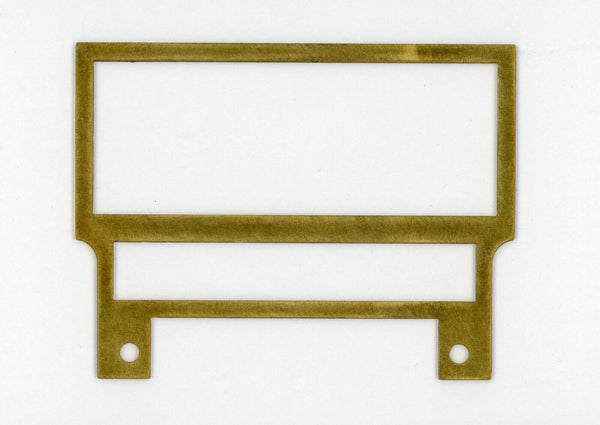 Replacement Mamod-style Brass Windscreen – Milbury Model Company