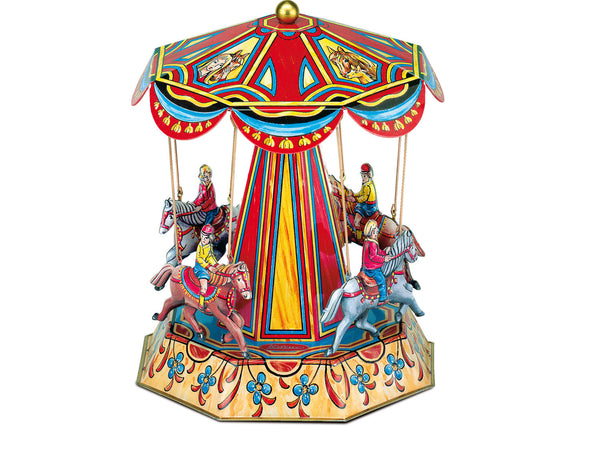 Wilesco 10610 Clockwork Nostalgic Carousel with Horses – Milbury Model ...