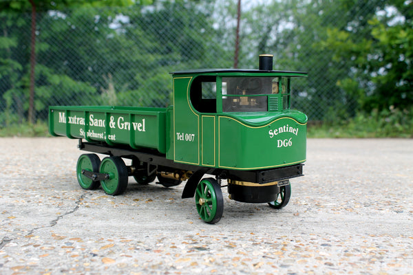 Maxitrak 3/4" scale Sentinel DG6 Steam Lorry - Green – Milbury Model ...
