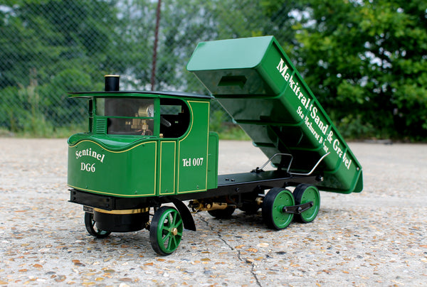 Maxitrak 3/4" scale Sentinel DG6 Steam Lorry - Green – Milbury Model ...